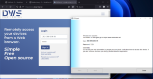 DW-Service (webes távoli asztal) – IT